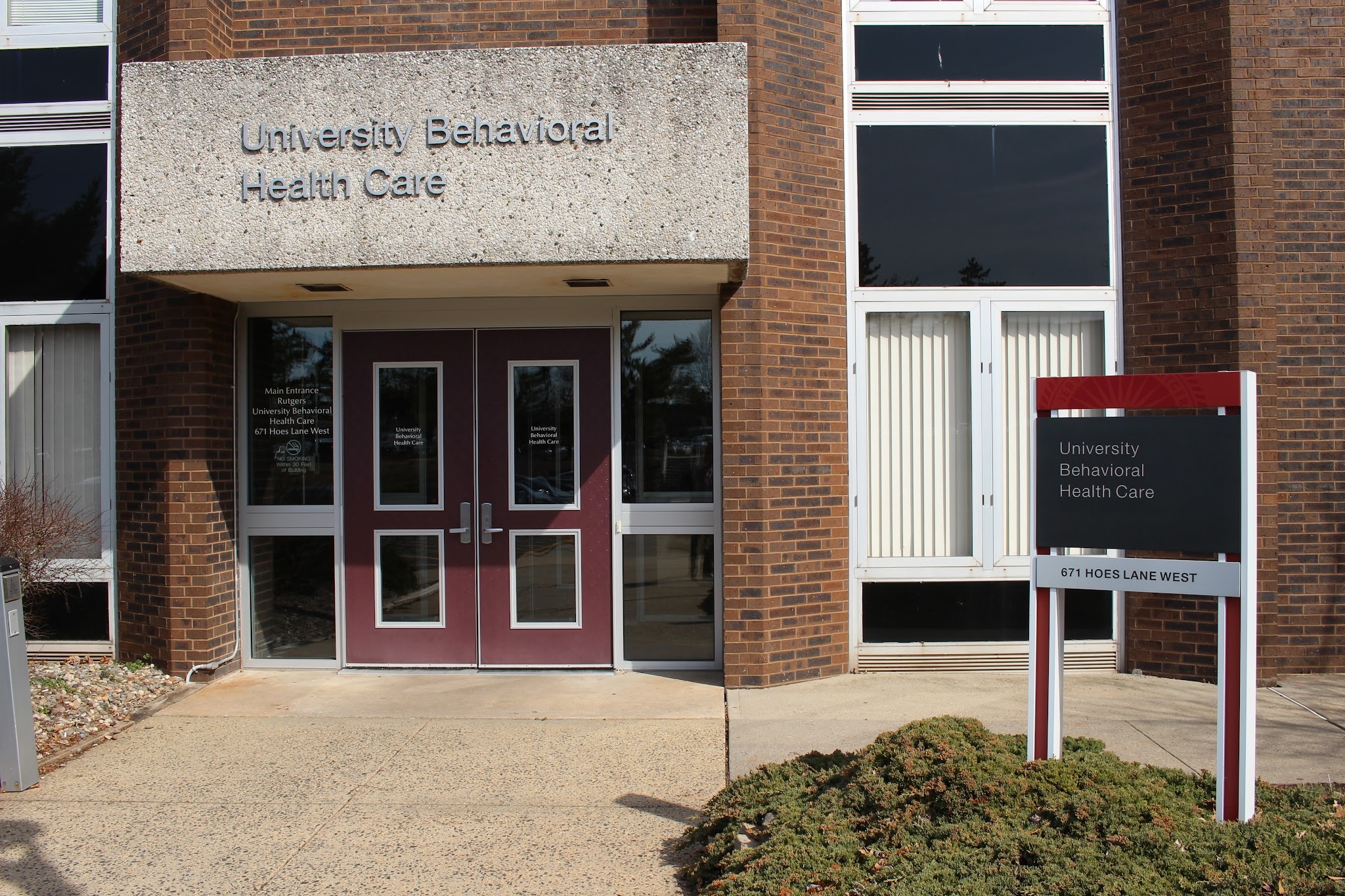 Rutgers University Behavioral Health Care at Hoes Lane West ...